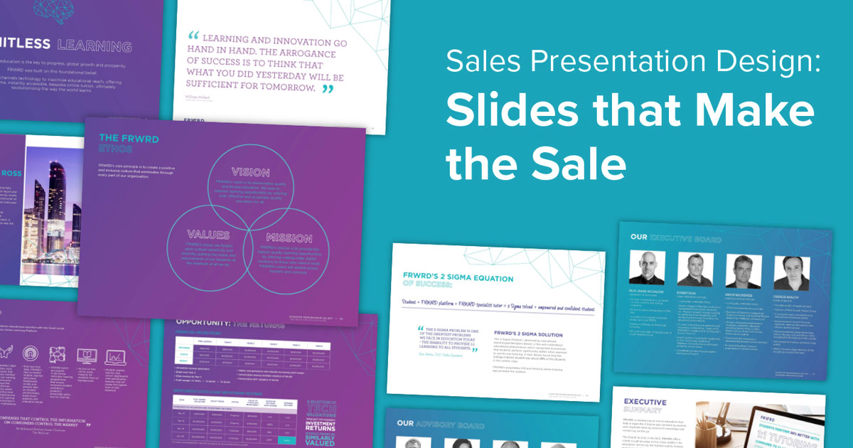 Sales Presentation Design: Slides That Make The Sale
